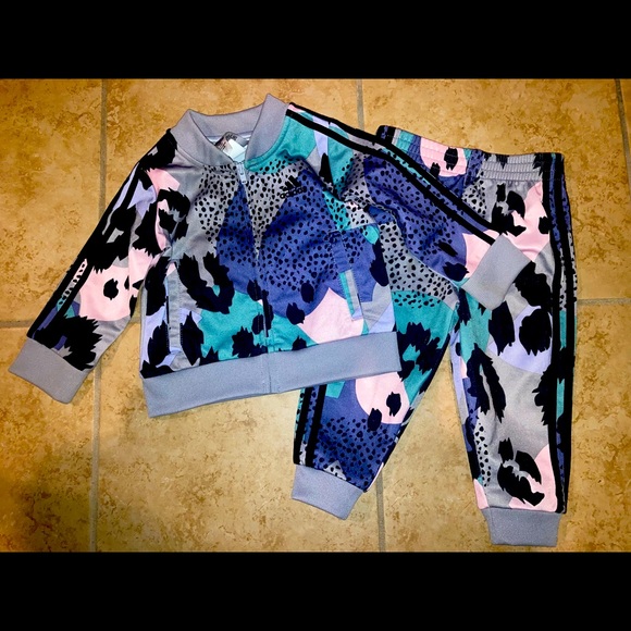 adidas | Matching Sets | Adidas Animal Print Style Tracksuit 2 Months ...